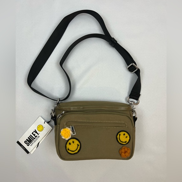 Zara | Bags | Zara Smiley Face Crossbody Bag | Poshmark